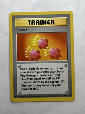 Pokémon TCG Revive Base Set 89/102 Regular Shadowless Uncommon | eBay