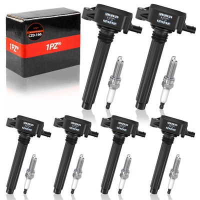 Set of 6 Ignition Coil Spark Plug For Chrysler Jeep Dodge Ram 3.6L V6 ...