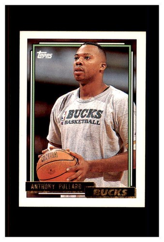1992-93 Topps Gold Milwaukee Bucks #303G Anthony Pullard | eBay