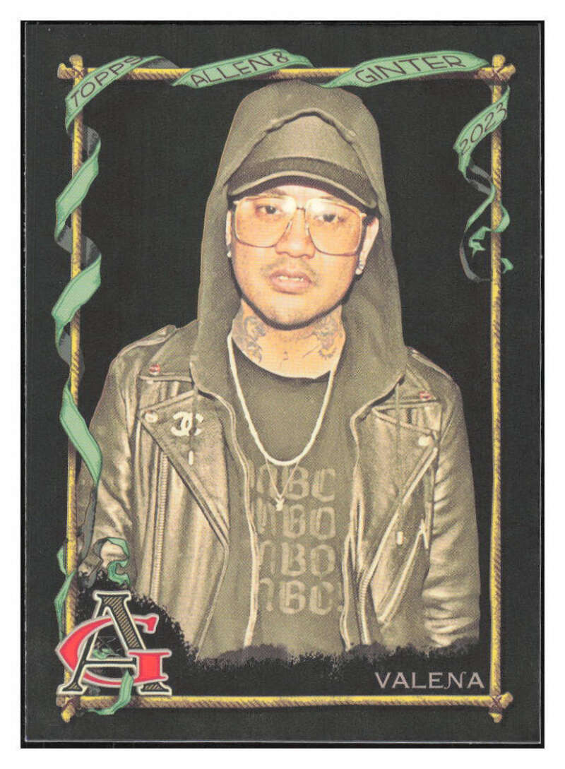 JONATHAN VALENA 2023 Topps Allen and Ginter X #276 Tattoo Artist ID ...