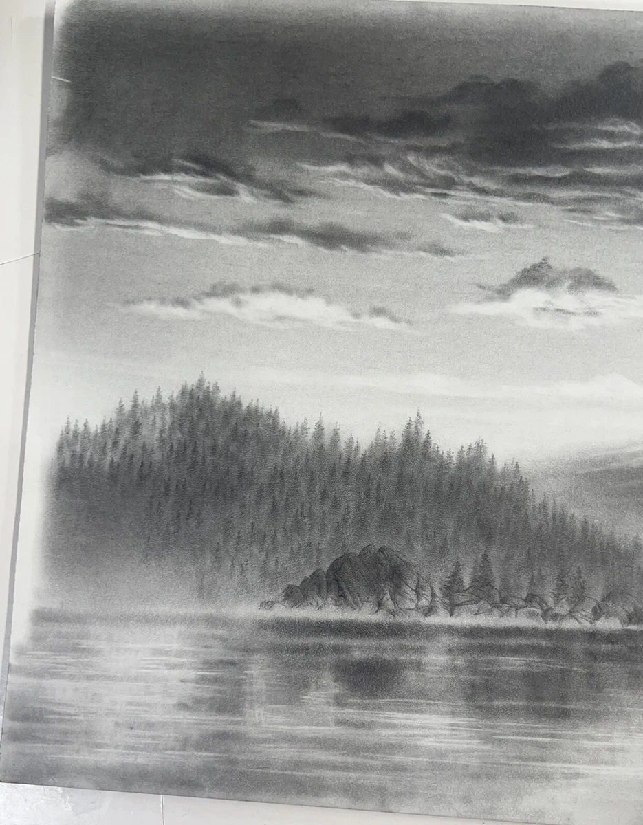 Lake Drawing