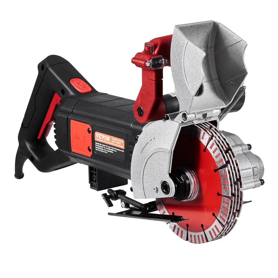 Wall Chaser Wall Groove Cutting Machine 52 mm Depth Wall Slotting ...