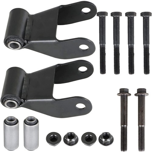 Rear Leaf Spring Hanger Bracket and Shackle Kits for Chevy Silverado ...