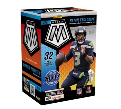 2021 Panini Mosaic Football NFL Blaster Box Factory Sealed Genesis ...