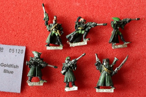 Games Workshop Warhammer 40k Eldar Rangers Scouts Squad x6 Metal 2nd ...