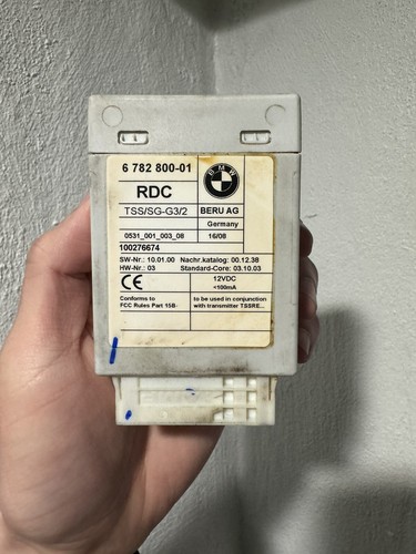 Bmw E64 1/3/5/6 Series RDC TPMS Tire Pressure Monitor Control Module ...