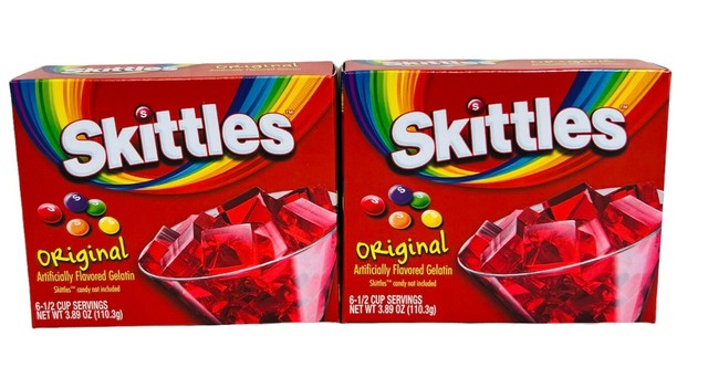 Skittles Gelatin Original Jello* Taste The Rainbow 3.89oz for sale ...
