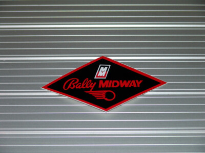 Bally / Midway Classic Coin Door Decal GREAT FOR ANY RESTORATION | eBay