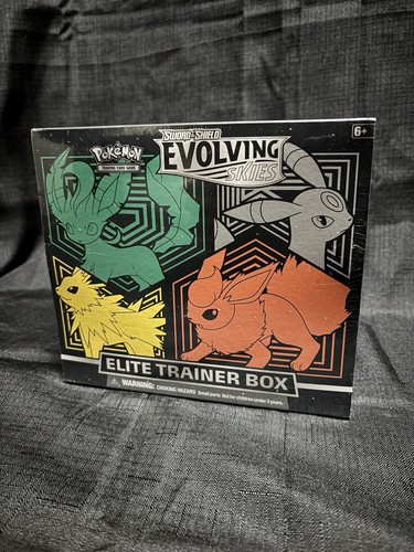 Pokemon TCG Evolving Skies ETB Elite Trainer Box Factory SEALED with ...