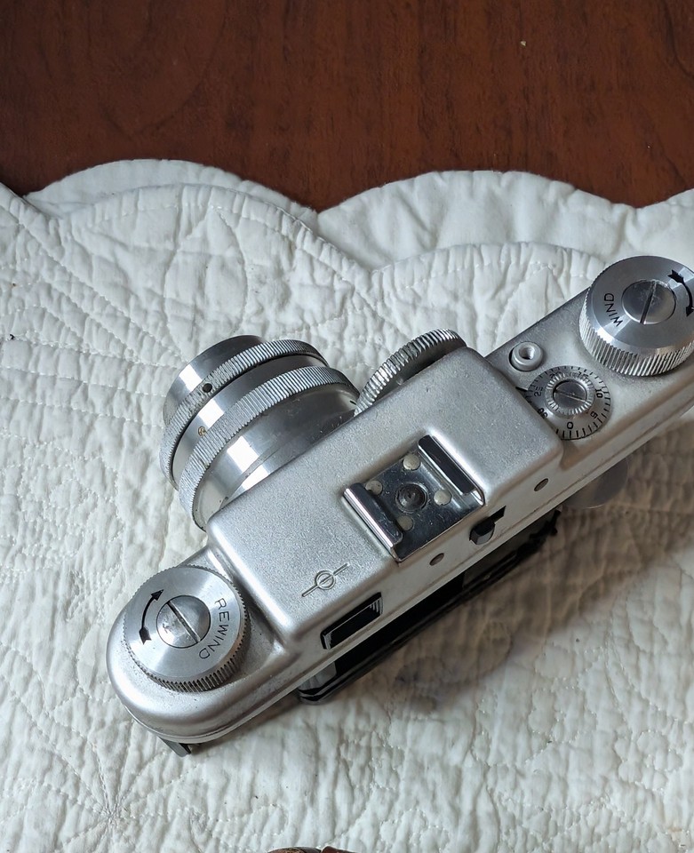 Vintage Argus C-Four 35mm Camera With 50mm f/2.8 Cintar Lens And ...