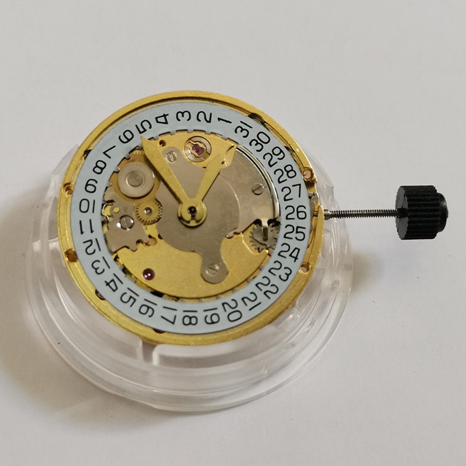 3 Hands Golden Automatic Mechanical Movement Repairing Parts For 2824 ...