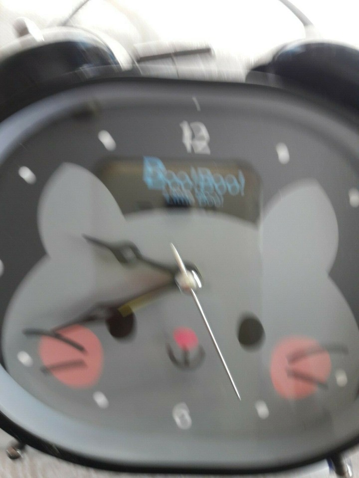analog alarm clock anime | eBay