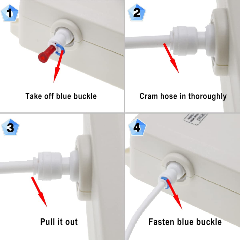 Bottle Water Dispenser Pump System, 20Ft 110V AC US Plug High Flow ...