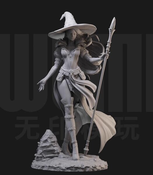 1/24 Resin Witch Girl unpainted unassembled 2838 | eBay