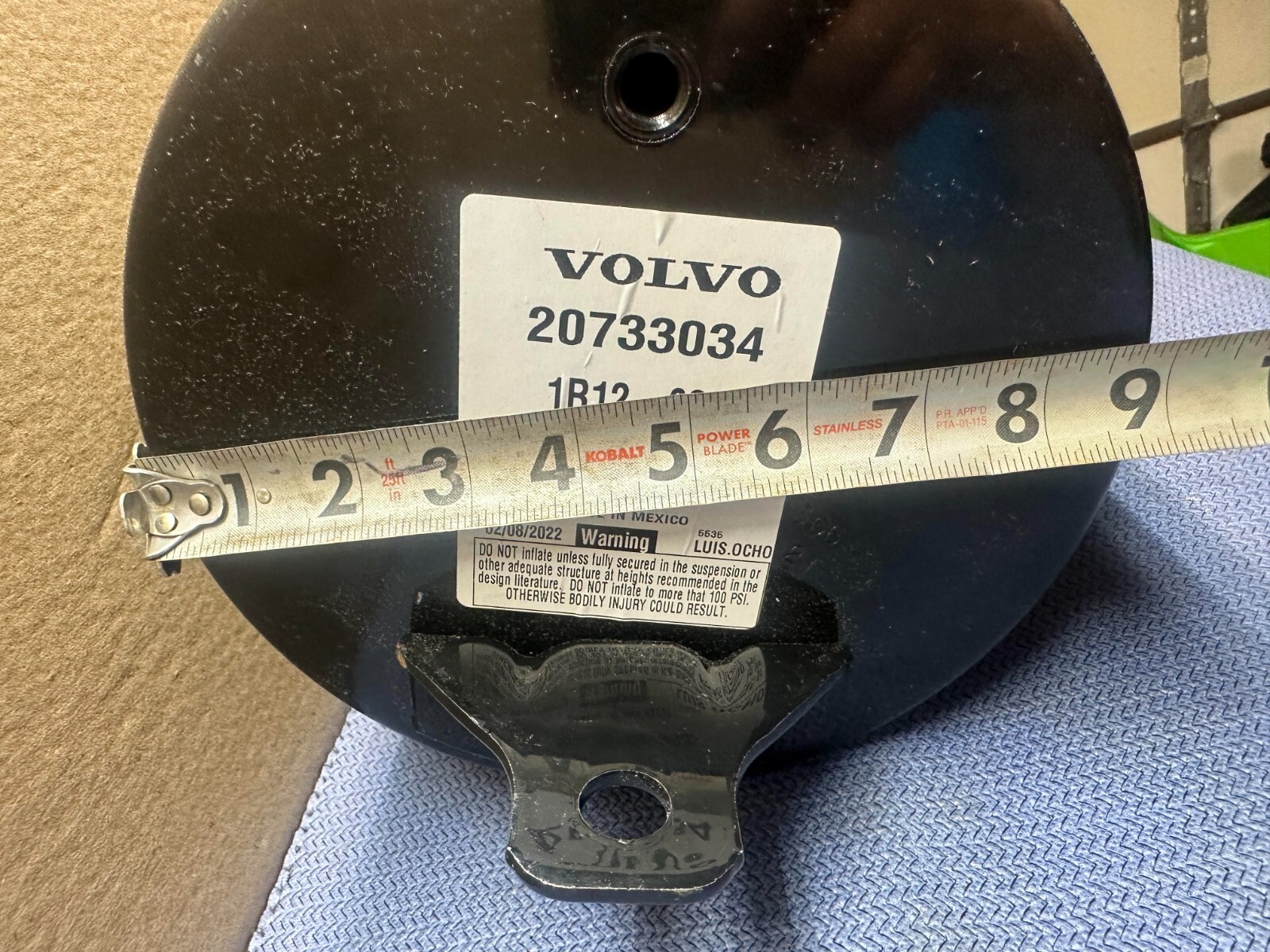 Volvo Truck Rear Suspension Air Spring Bag 20733034 for sale online | eBay