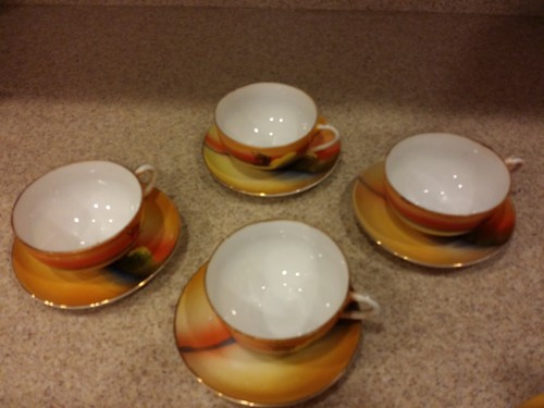 Vintage Children's Tea Set From Japan In Excellent Condition Sunset ...