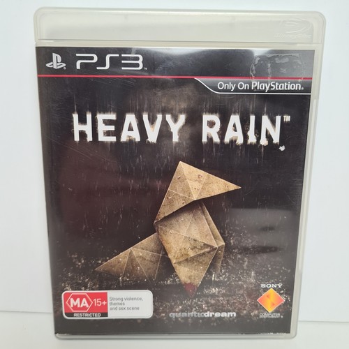 Heavy Rain PS3 Complete Booklet Insert Sony PlayStation 3 Thriller ...