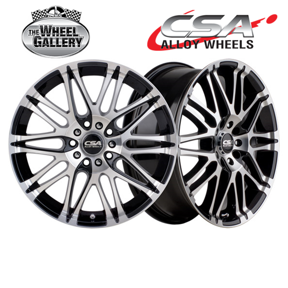 CSA Vorst 15x6 5/100 38P Gunmetal Black Machined Face Set of Alloy ...