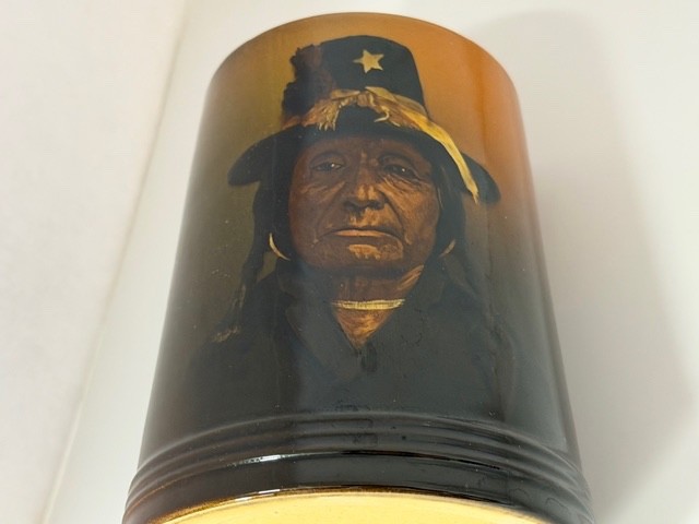 Rookwood pottery Native American Indian portrait. Artist- Bruce ...