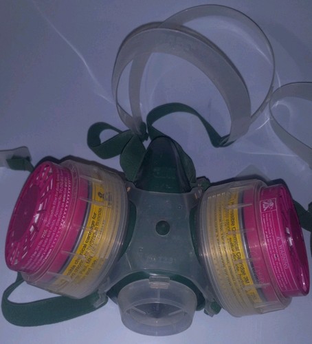 Three 3M 7281 Sm/Med Reusable Half Face Mask Respirators Silicone ...