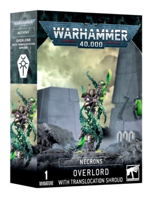Necrons Overlord with Translocation Shroud Warhammer 40K NEW In BOX ...