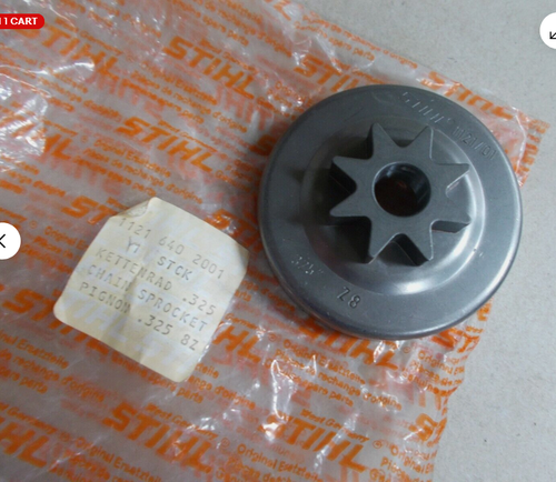 NEW Stihl OEM Chain Sprocket .325" 8T 1121-640-2001 STIHL | eBay