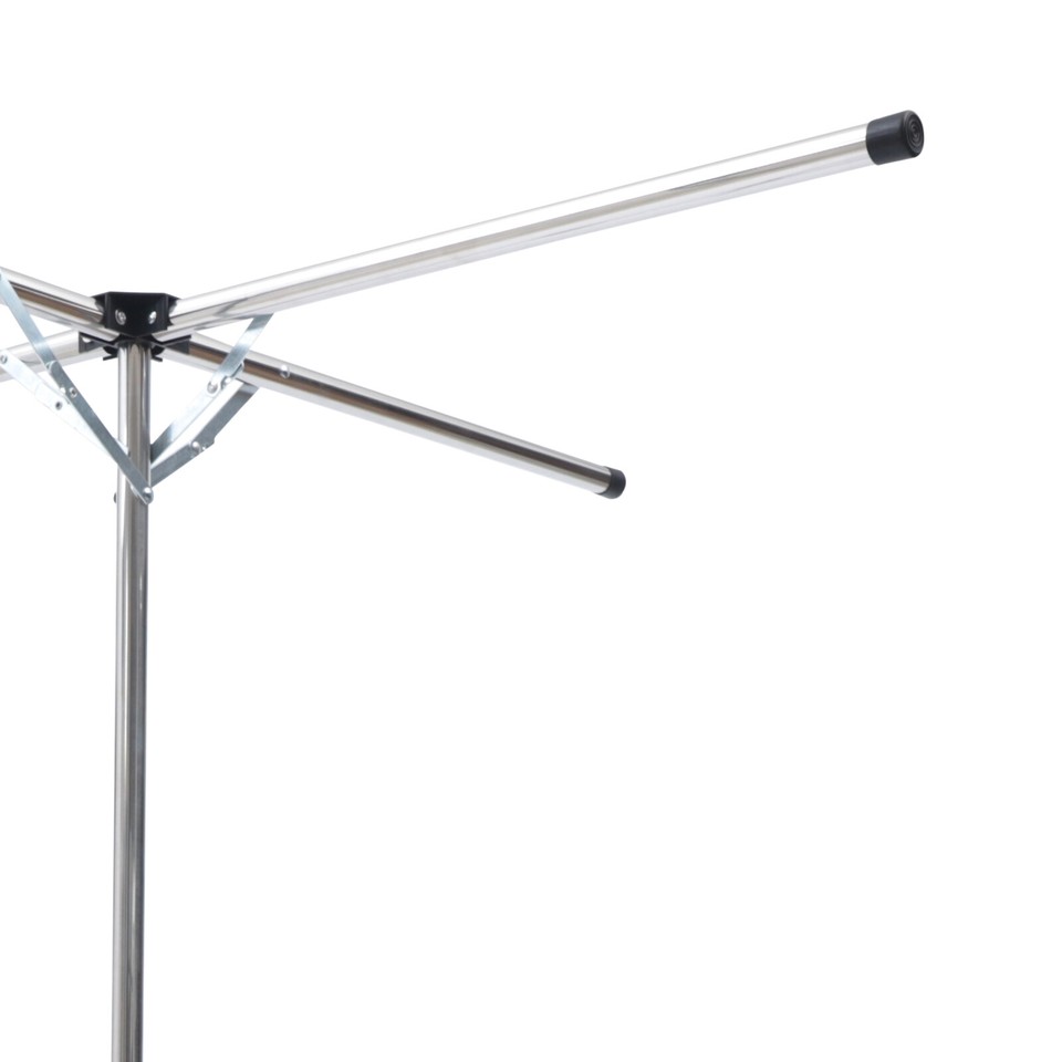 Portable Tripod Clothes Drying Rack Steel Laundry Coat Foldable Stand ...