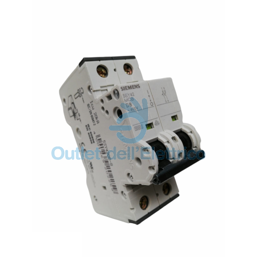 Siemens MCB 2P 8A 10KA Kurve D 2 Module 5SY42088 | eBay