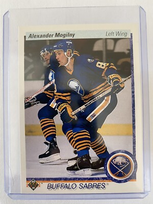1990-9 Upper Deck Alexander Mogilny Rookie Card #24. Mint Condition ...