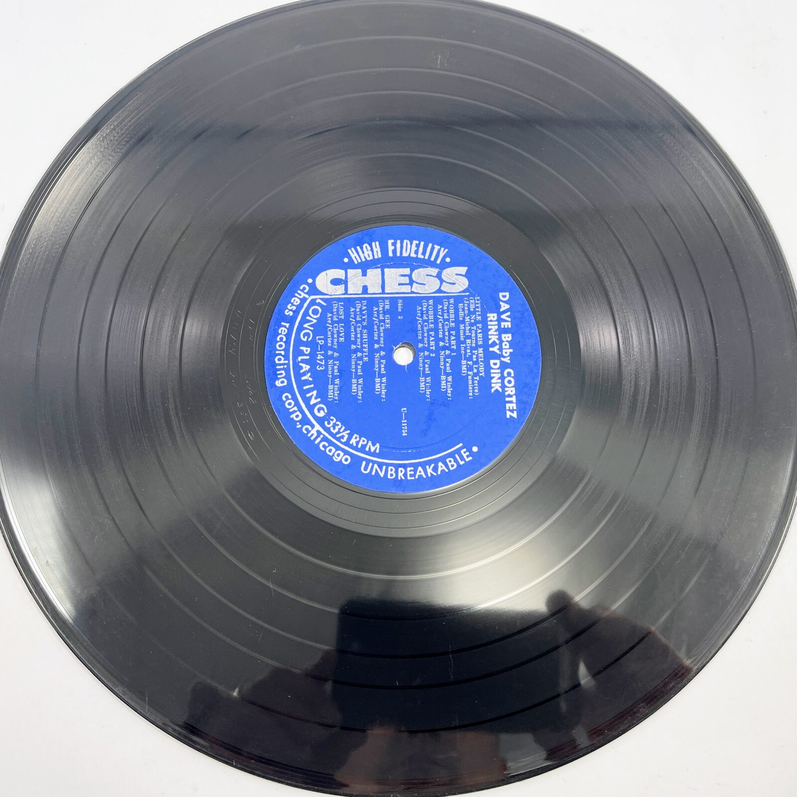 VINYL LP by DAVE "BABY" CORTEZ "RINKY-DINK" (1962) CHESS - LP 1473 ...