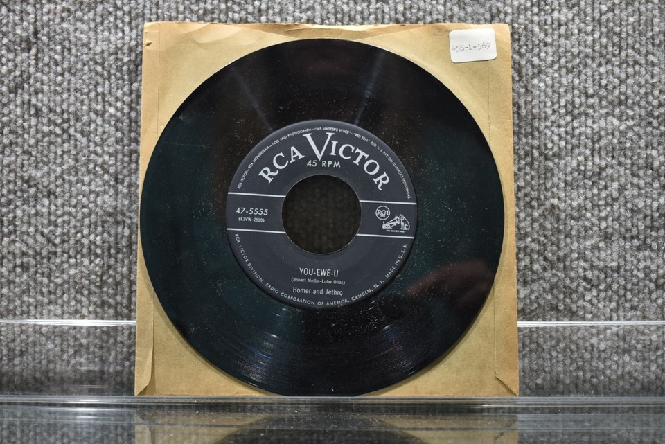 Homer And Jethro "Hay Shmo! / You-Ewe-U" RCA Victor 7" 1953 | eBay