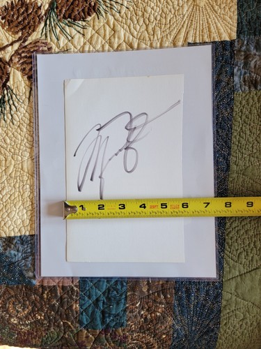 Large Michael Jordan Signed Autograph Signature JSA GOAT | eBay