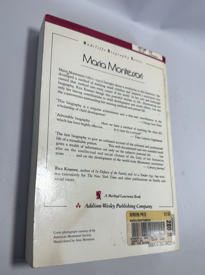 Maria Montessori: A Biography by Kramer, Rita 9780201092271| eBay
