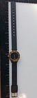 Collezio Gold Tone Women's Watch With Black Silicone Band | eBay