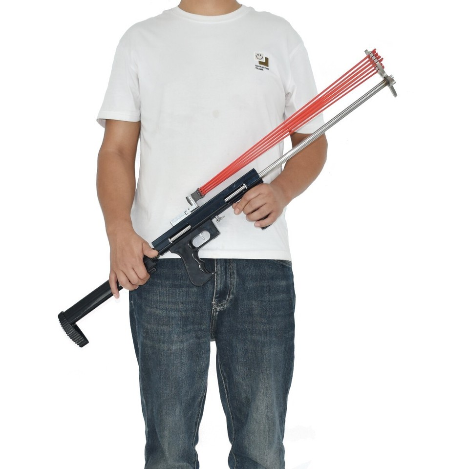 Powerful Slingshot Rifle Aiming Portable Catapult Outdoor Hunting For ...