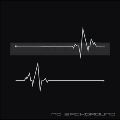 Heart Beat Pulse Decal Sticker left right Pair | eBay