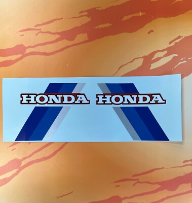 1984 Honda ATC200ES Big Red Tank Decals Sticker Repr 84 ATC 200ES H444 ...