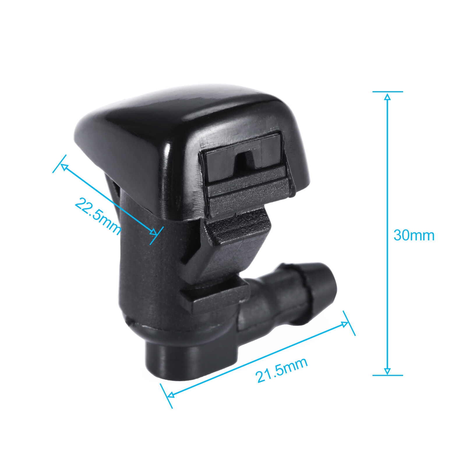 2pcs Windscreen Washer Wiper Spray Nozzles 8E5Z-17603-A For Ford Fusion ...