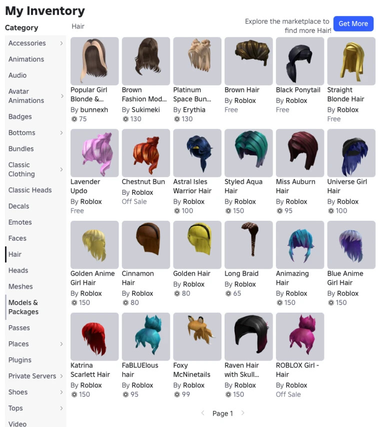 2011 | STACKED ROBLOX | OG | RARE OFFSALES, OFFSALE FACES, COMBAT ...