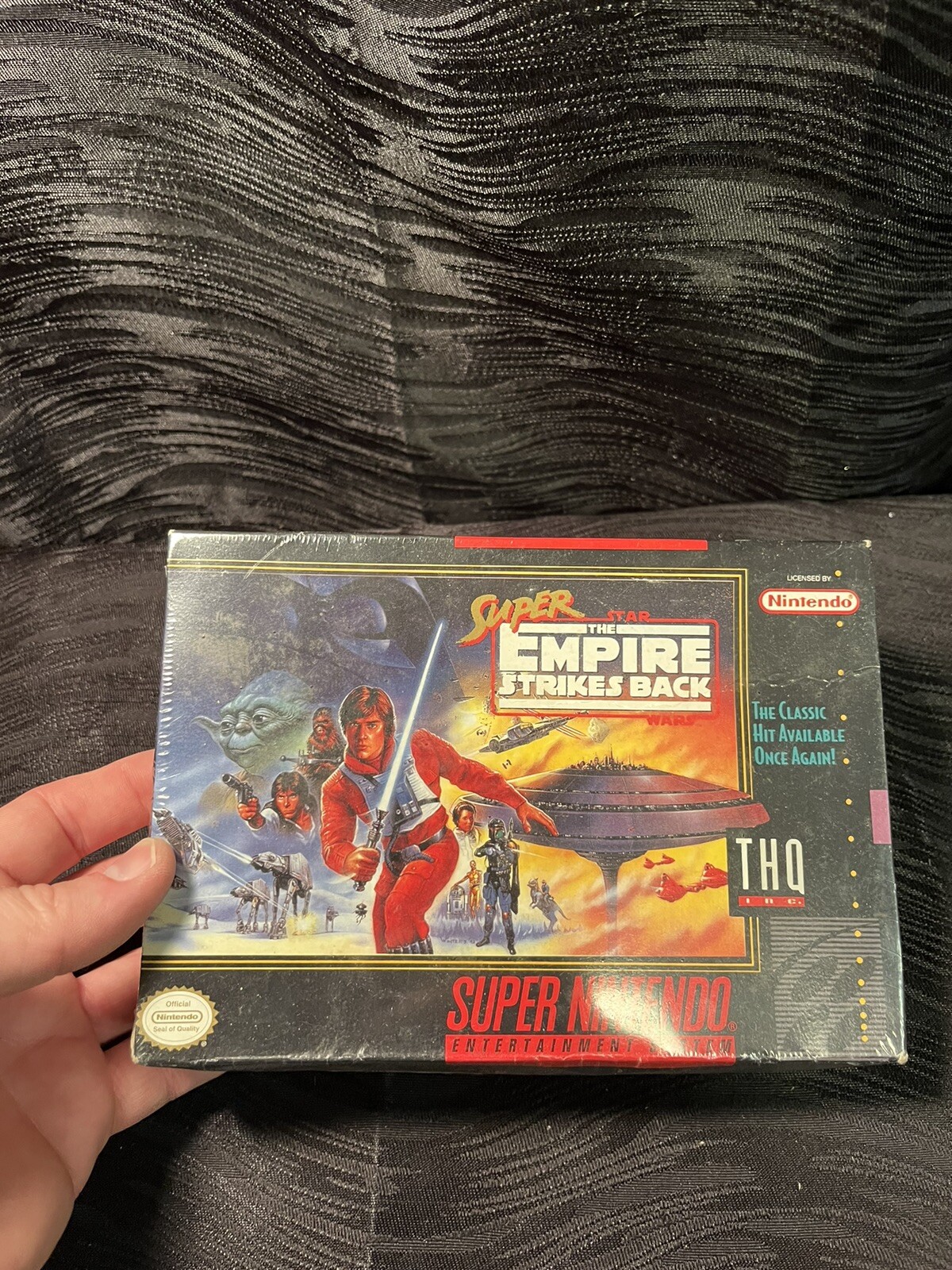 Sealed New Super Star Wars The Empire Strikes Back Super Nintendo SNES ...