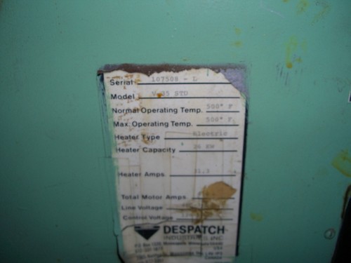 DESPATCH MODEL:V35 STD SERIES107508-L PARTS RESET CONTROL 3 PCS | eBay