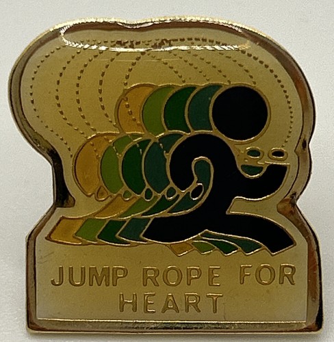 Vintage Jump Rope for Heart 0.75" Pin D-4 | eBay