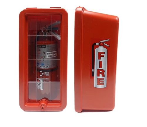 🔥CATO 10551-H Red Plastic Chief Fire Extinguisher Cabinet for 2-1/2 or ...