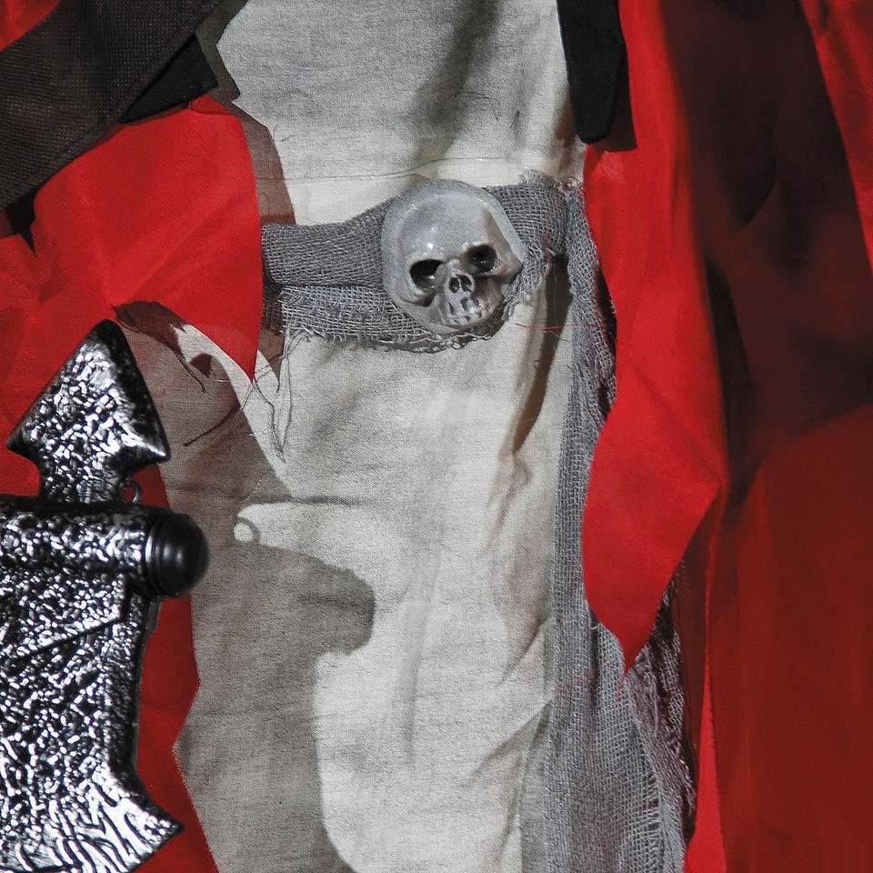 6 Ft. Standing Animated Plastic Skeleton Pirate Halloween Decoration | eBay