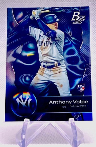 2023 Bowman Platinum Anthony Volpe Rookie Card #55 - Yankees | eBay