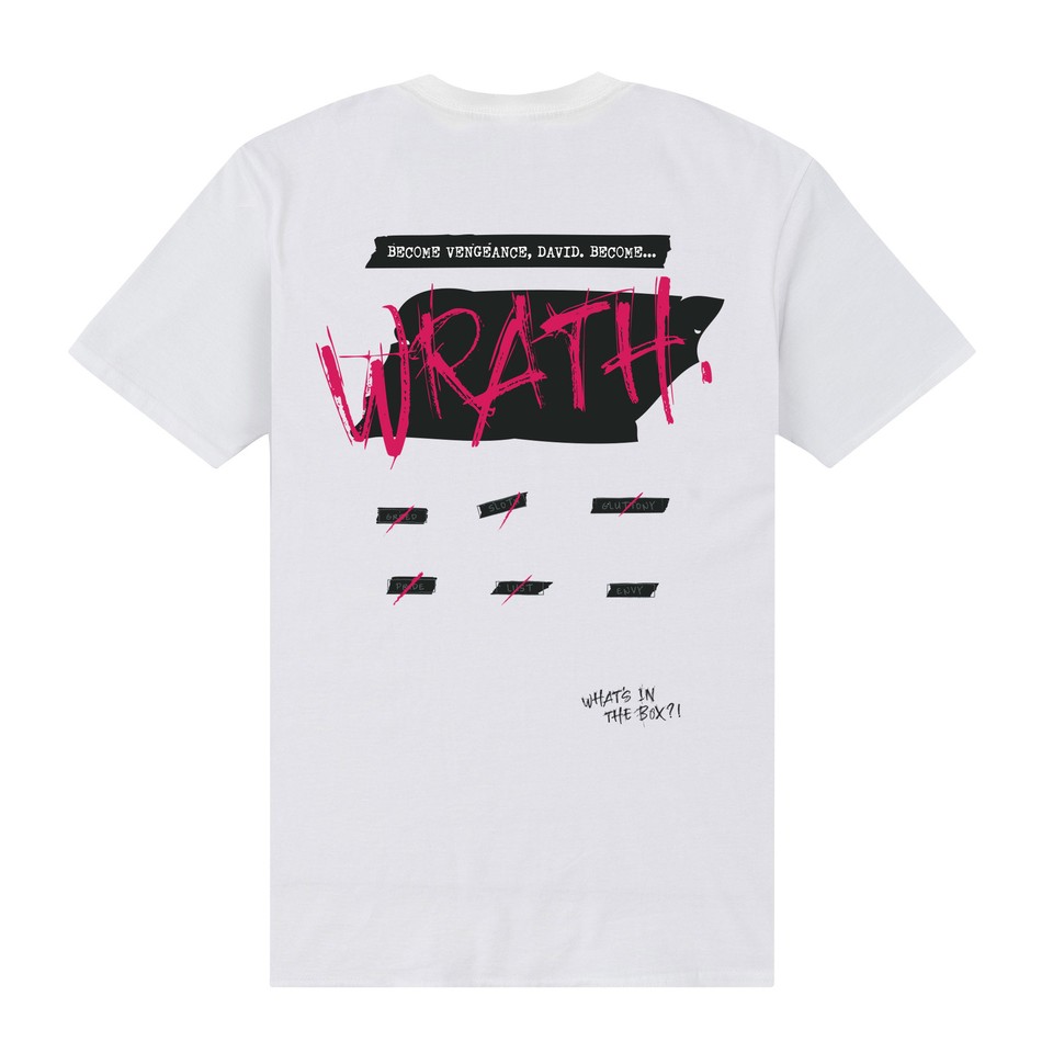 Se7en Wrath Unisex T-Shirt X-Large White 5056567161291 | eBay