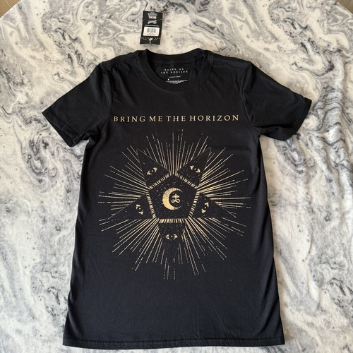 NWT Bring Me The Horizon BMTH Black Star Tshirt Band Tee Rock Off ...