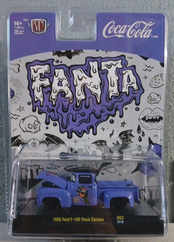 M2 Machines Fanta 1956 Ford F100 Truck Custom | eBay