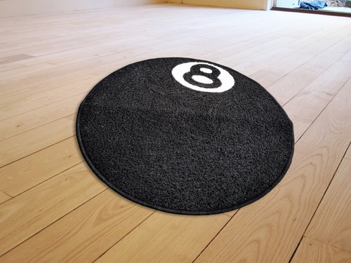 8 Ball Floor Mat Modern Area Accent Wool Carpet Living Room Bedroom ...