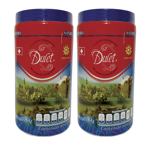 2 PACK!! DULET WHEY PROTEIN. ( LACTOSUERO ) FREE SAME DAY SHIPPING ...